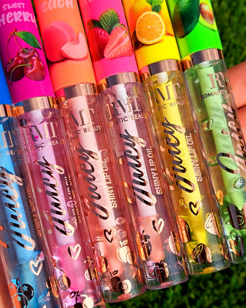 Romantic Beauty Juicy Shiny Lip Oil - Peach – Lipgloss Universe