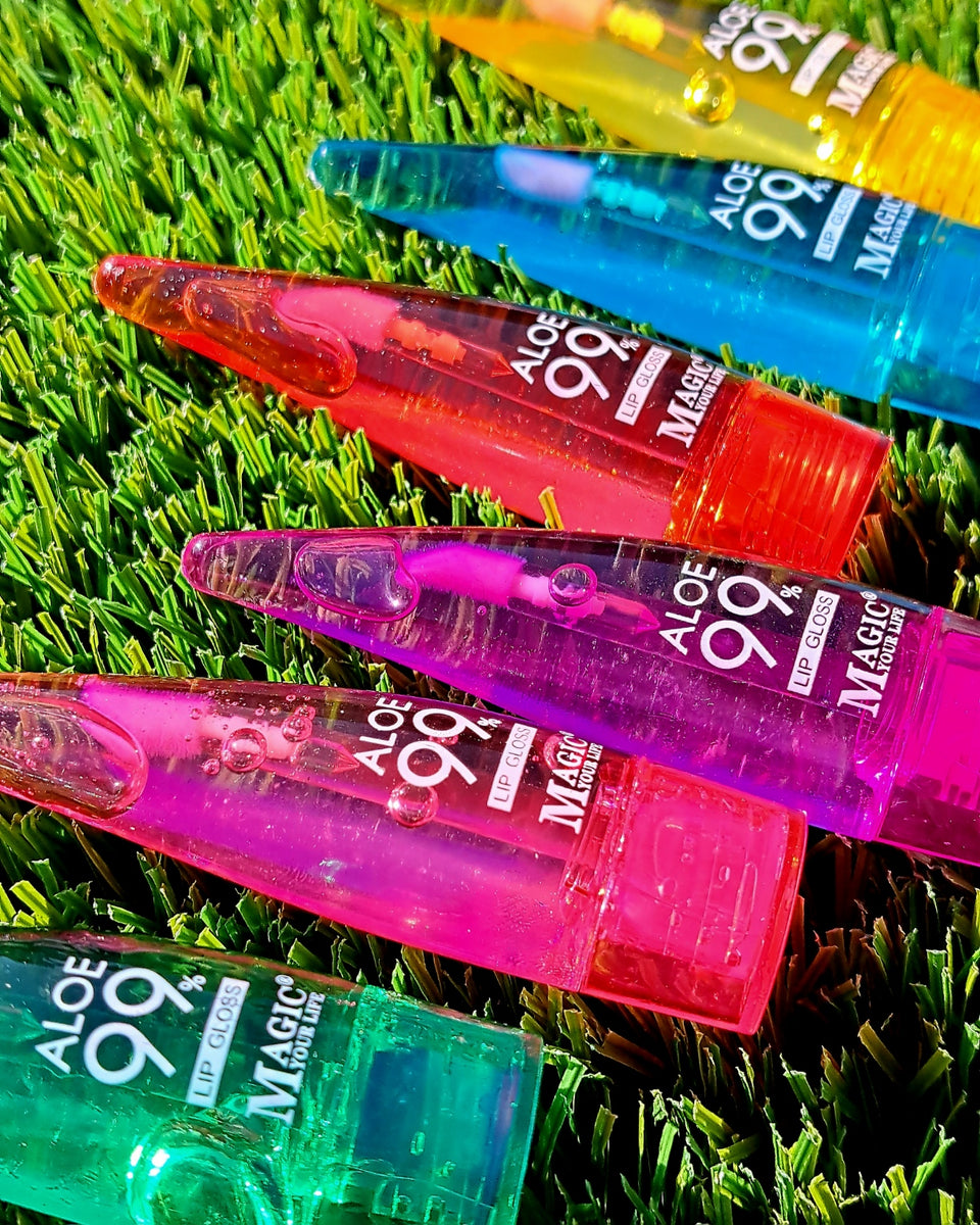 Magic Aloe Vera Lip Oil - Purple – Lipgloss Universe