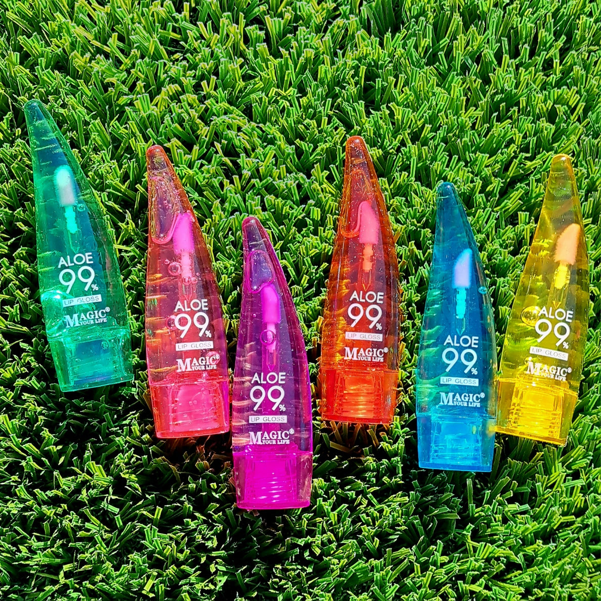 Magic Aloe Vera Lip Oil - Green – Lipgloss Universe